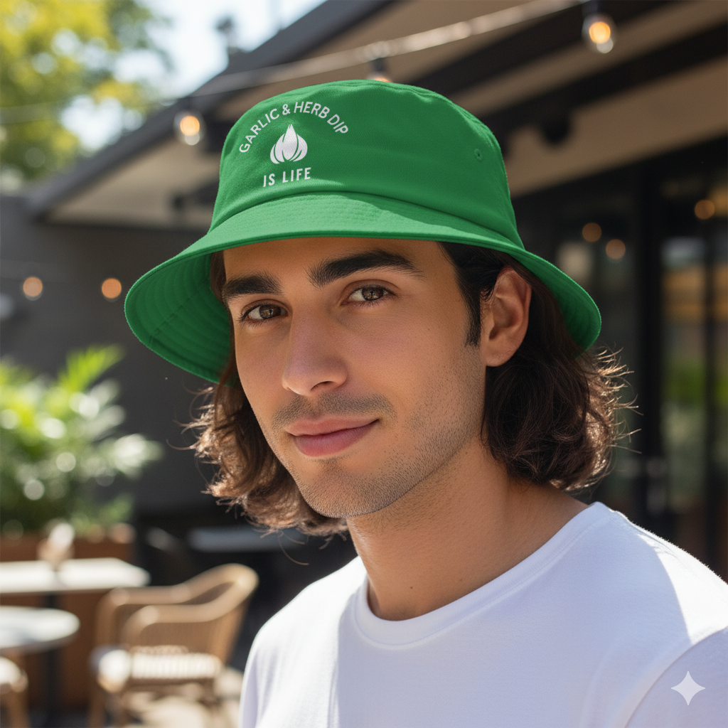 Garlic & Herb - Reversible Bucket Hat – Domino's Dot Shop